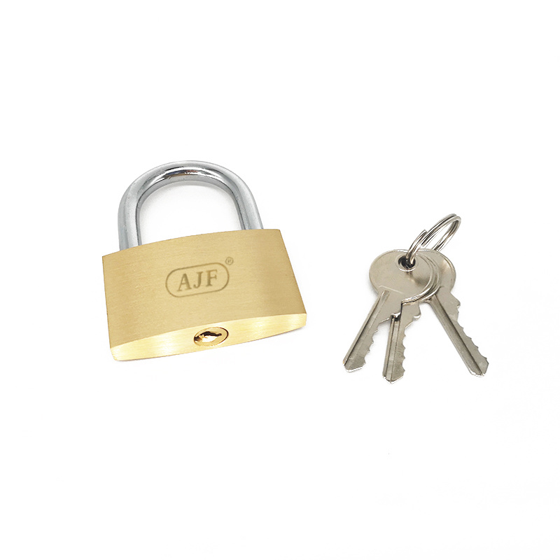 50mm Brass Padlock Thin Type - Ningbo AJF Locks Co., Ltd_Gym Locks,Love ...